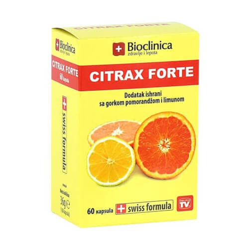 Bioclinica Citrax Forte 60 kapsula - Online Apoteka Lavanda