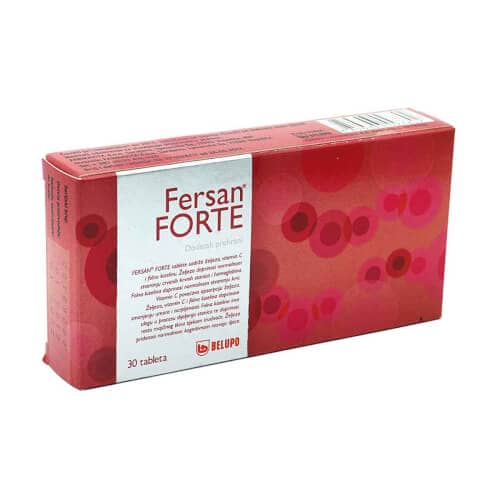 Belupo Fersan FORTE tablete 30 tableta - Online Apoteka Lavanda